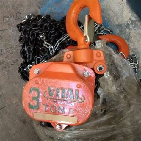 Promo Chain Block Vital 3 Ton X 5 Meter Takel Hand Manual Chain Block