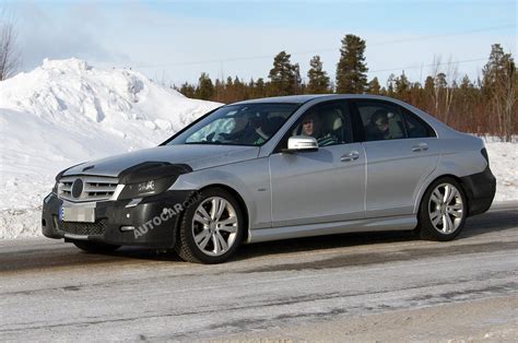 Mercedes C Class Facelift Spied Autocar