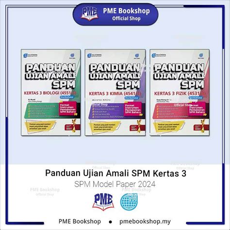 [pme Bookshop] Pan Asia Panduan Ujian Amali Spm Kertas 3 2024