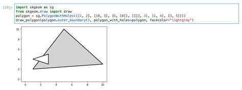 Draw Polygons With Holes With A Single Matplotlib Patch By Poke Pull Request Scikit