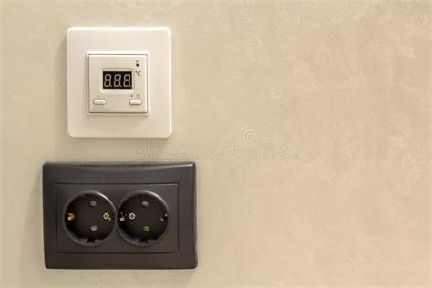 Isolated Thermostat Stock Image Image Of Isolated Hvac 5458199