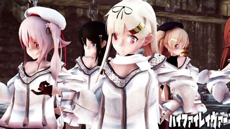 高画質版【mmd艦これ】白露型でハイファイレイヴァー 折岸みつコスプレver 歌詞つき By Sturn From Fantia