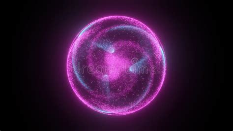 Magic Particle Sphere Stock Illustration Illustration Of Abstract