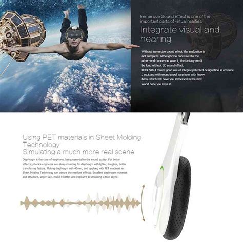 BoBo VR Z4 3D Virtual Reality HD Headset & Headphones for Phones
