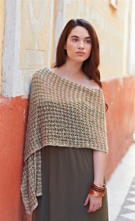 Free Rowan Pattern Ss 2014 Sierra Wrap By Grace Melville In Rowan