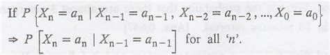 Discrete Parameter Markov Process Markov Chain Chapman Kolomogorov
