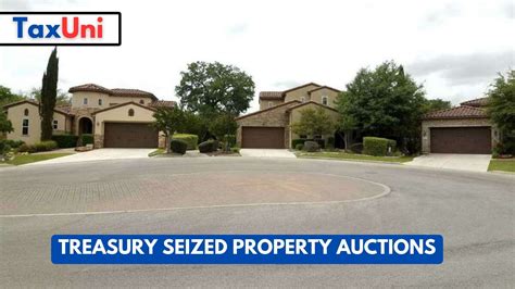 Treasury Seized Property Auctions