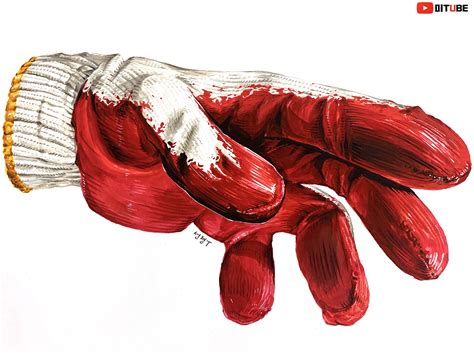 목장갑 미튜브 개체묘사 기초디자인 유튜브 그림 그림 디자인 미술 구도