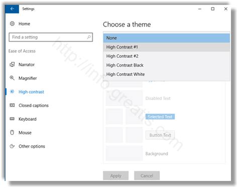 How To Enable High Contrast Mode In Windows 10 Windows Tips Tricks Hacks And Tweaks