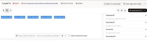 Dagit Not Show Failed Step In Case Of Failure Issue Dagster