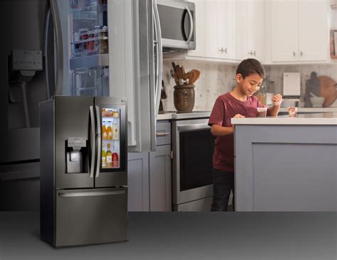 Lg Smart Refrigerators Powered By Thinq® Iot Lg Usa