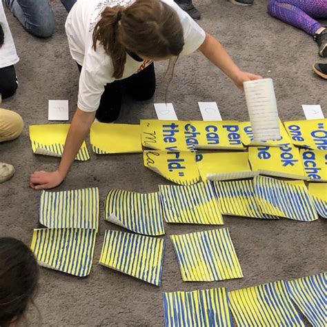 Malala Yousafzai Activity Collaboration Portrait Poster Art With