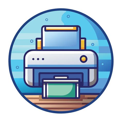 Modern Cute Printer Art Illustration Design 55189108 Vector Art At Vecteezy