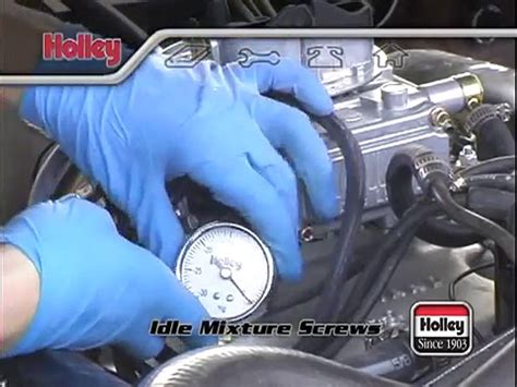 How To Adjust The Idle Mixture Screws On Holley Carburetors - video Dailymotion