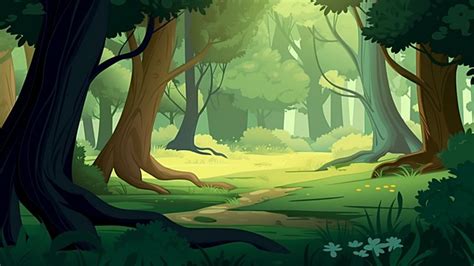 숲 속 녹색 배경 숲 삼림 산림 배경 일러스트 및 사진 무료 다운로드 Pngtree