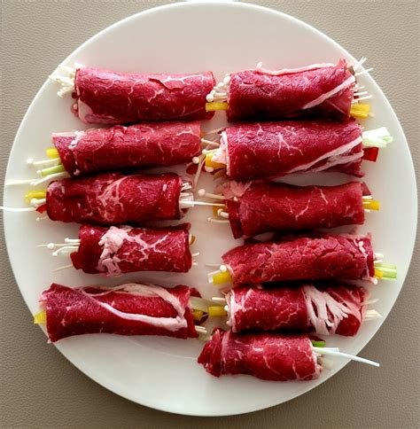 소고기 야채말이 만들기 야채소고기 말이구이