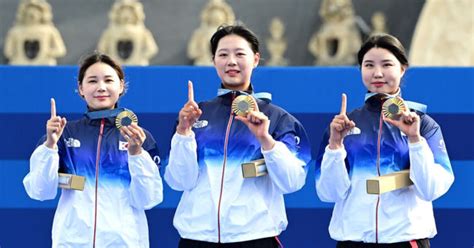 대한민국 1등이 곧 세계 1등 女양궁 올림픽 10연패에 윤석열 대통령도 축하
