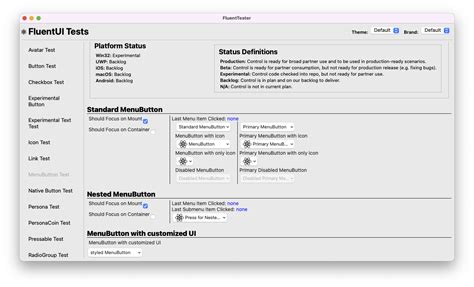 Menubutton Macos Use The Intrinsiccontentsize Of The Menubutton By