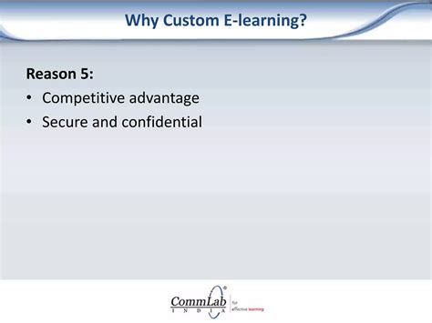 Why Custom E Learning Is Better Than Off The Shelf Courses Ppt
