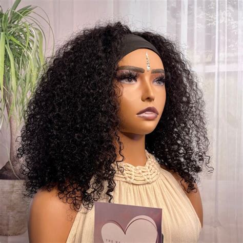 Kinky Human Hair Ponytail Etsy