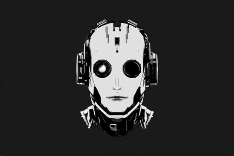 Premium Ai Image Robot Head Wallpapers Inspirational Robot Head