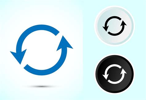 Rotate Symbol Icon Vector Art Icons And Graphics For Free Download