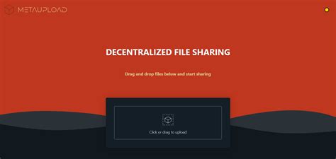 Github Oscarrc Metaupload Decentralized File Sharing Based On Ipfs