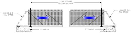 Bi Parting Gates Enhance Your Property S Security Style
