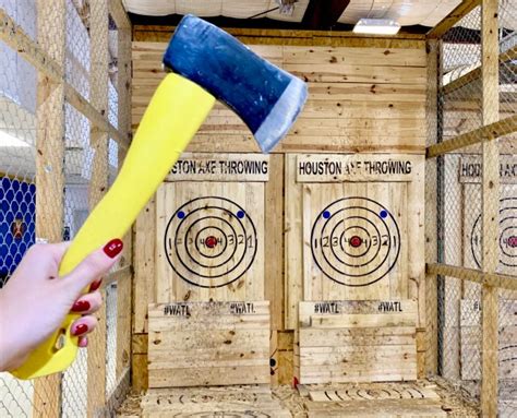 What To Know Before You Go To Houston Axe Throwing Its Not Hou Its Me