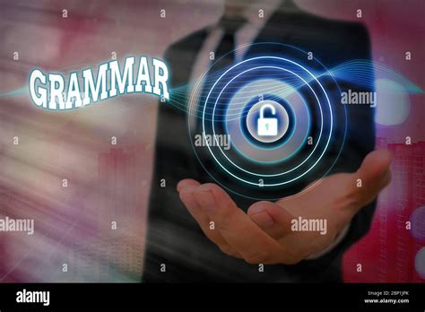 Handwriting Text Grammar Conceptual Photo Whole System Structure Language Syntax And Morphology