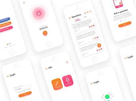 Virtual Assistant Mobile App Prototypr Prototyping
