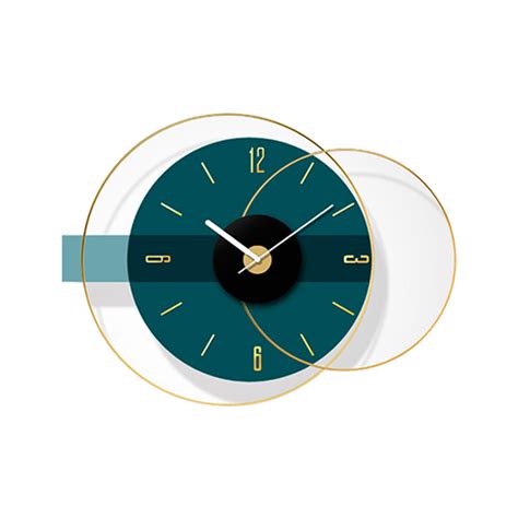 Double Circle Wall Clock With 3d Letters Shop Today Get It Tomorrow