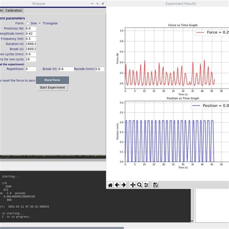 Screenshot Of The Software Graphical User Interface Used To Control The Download Scientific