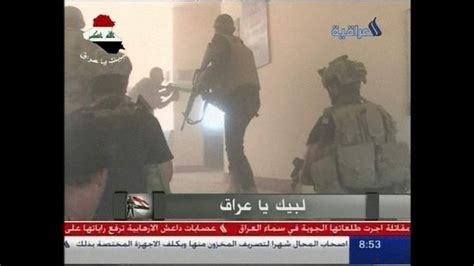Iraq First Images Show Battle To Retake Tikrit World News Sky News