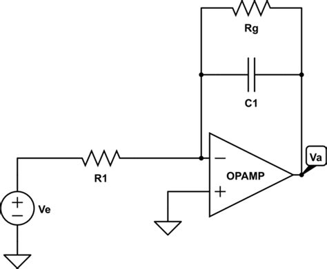 Op Amp Integrator Frequency Response For Speakers