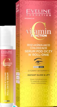 EVELINE COSMETICS Vitamin C 3xAction serum pod oczy rozjaśniająco