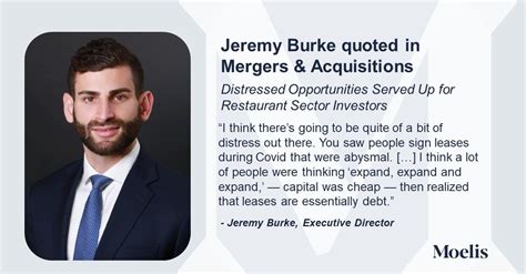 Moelis Jeremy Burke On Restaurant Woes Ramy Ibrahim Posted On The