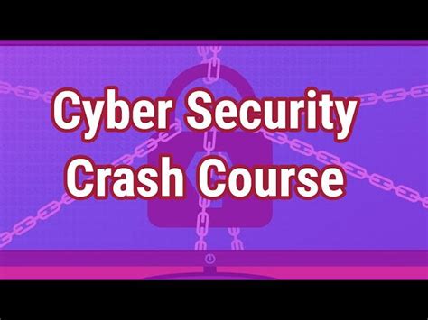 Free Video Cyber Security Crash Course From YouTube Class Central