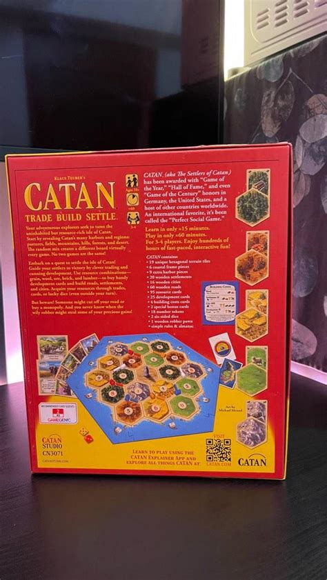 Catan Base Boardgame Hobbies And Toys Toys And Games On Carousell