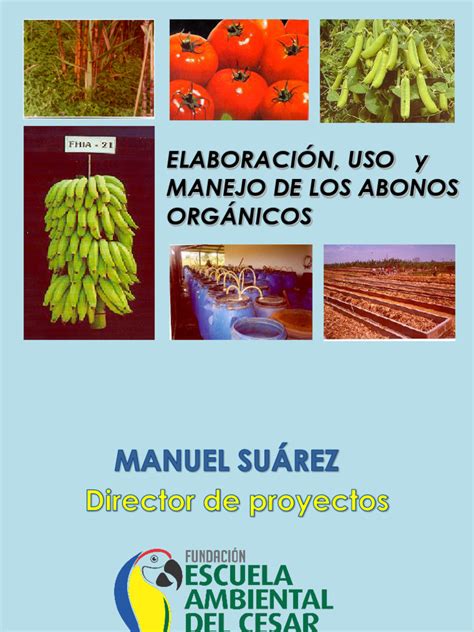 Elaboracion Uso Y Manejo Abonos Organicos Feac 2021 Pdf Pdf