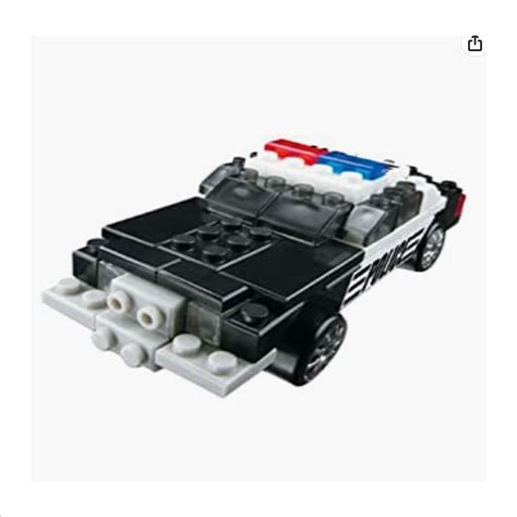 Mega Bloks Nano Police Vehicle 70 Pieces Property Room