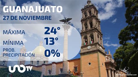 Clima En Guanajuato Para El 27 De Noviembre De 2023 Unotv