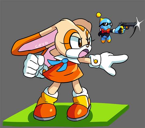 Cream The Rabbit By Cryogx On Newgrounds Clip Art Library