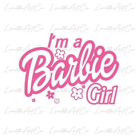 Im A Barb Girl Svg I Barb Head Svg I Doll Svg I Doll Head Svg I Silhouette Woman Silhouette I