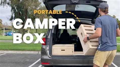 Turn Your Minivan Into A Hotel With A Trunkmate Portable Camper Box