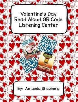 Valentine S Day Read Aloud Books QR Code Listening Center Qr Code