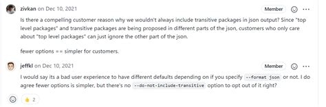 Dotnet List Package Should Include Transitive Dependencies By Default · Issue 11550 · Nuget