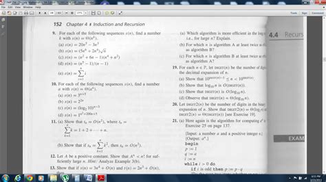 Discrete Math Mathematics Homework Help