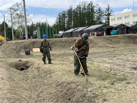陸上自衛隊 釧路駐屯地 【公式】 On Twitter 【演習場整備第1弾】 第27普通科連隊 は我々の 道場 でもある演習場の整備を