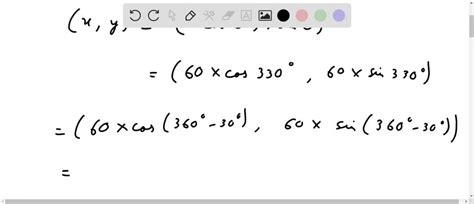 Solved Question Find The Coordinates Of The Point On The Unit Circle